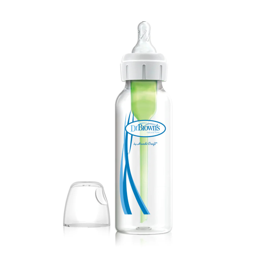 Dr Brown’s Options+ PP Narrow-Neck Bottle with Level 1 Teat (250mL)(1P – Babyland SS2 Malaysia