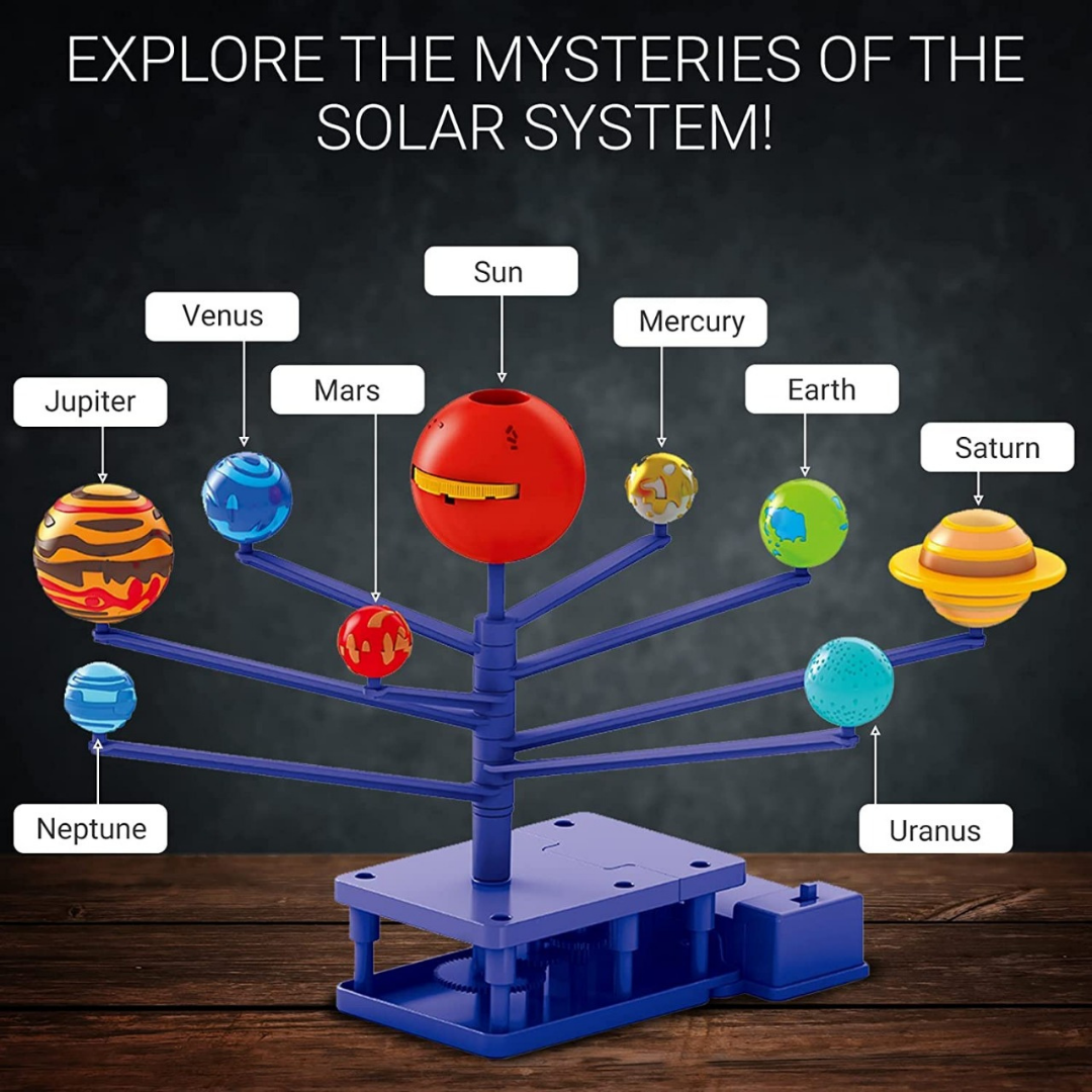DAI Stem Rotating Planet with Projector Function DIY STEM Science Educ ...