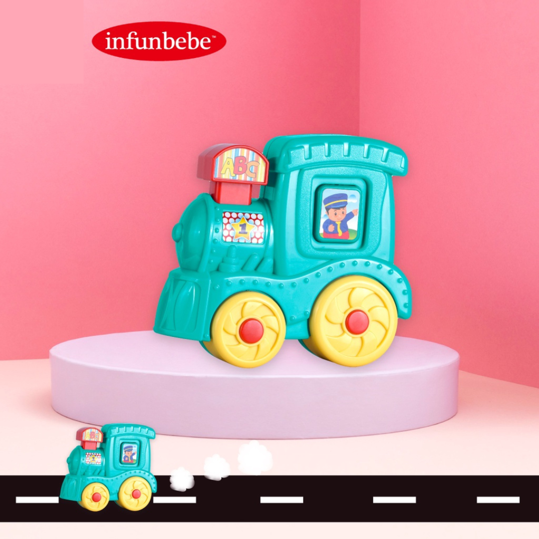 Infunbebe My 1st Musical Toy - Activity Train (6m+) – Babyland SS2 Malaysia