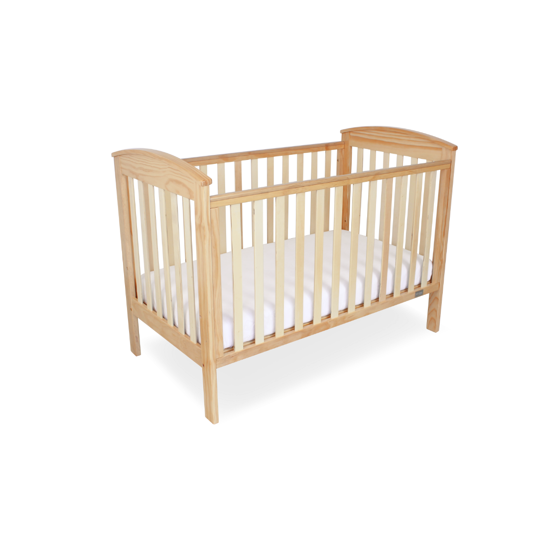 Babyhood Classic Curve 4-in-1 Cot - Natural – Babyland SS2 Malaysia