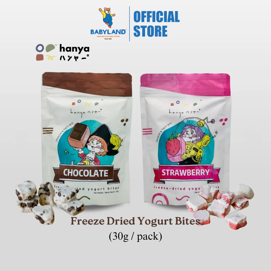 Hanya Freeze Dried Yogurt Bites 30g - Yogurt Chocolate – Babyland SS2 ...
