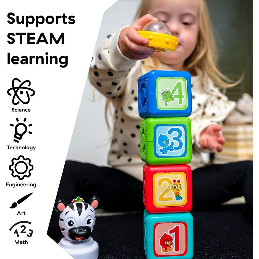 Baby Einstein Add & Stack Magnetic Activity Blocks (6 Pieces ...