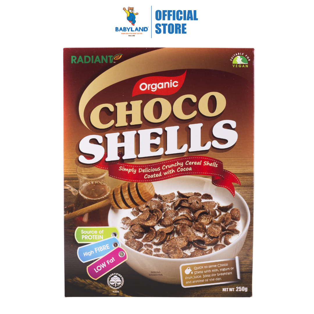 Radiant Organic Choco Shells – Babyland SS2 Malaysia