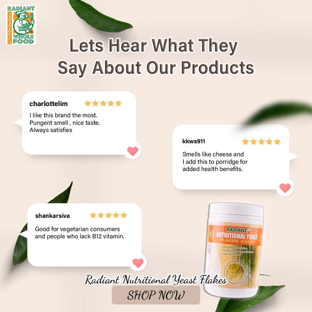 Radiant Nutritional Yeast Flakes (100g) – Babyland SS2 Malaysia