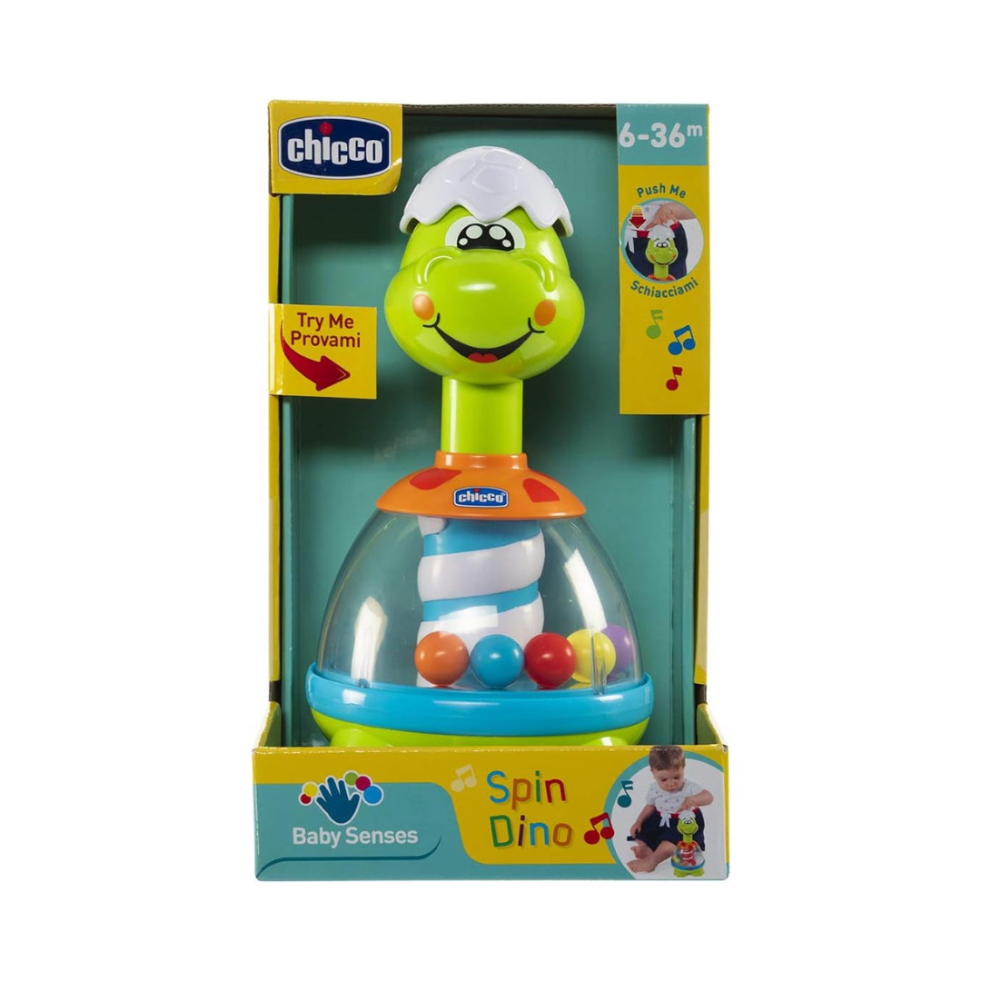 Chicco Baby Senses Toy Spin - Dino – Babyland SS2 Malaysia