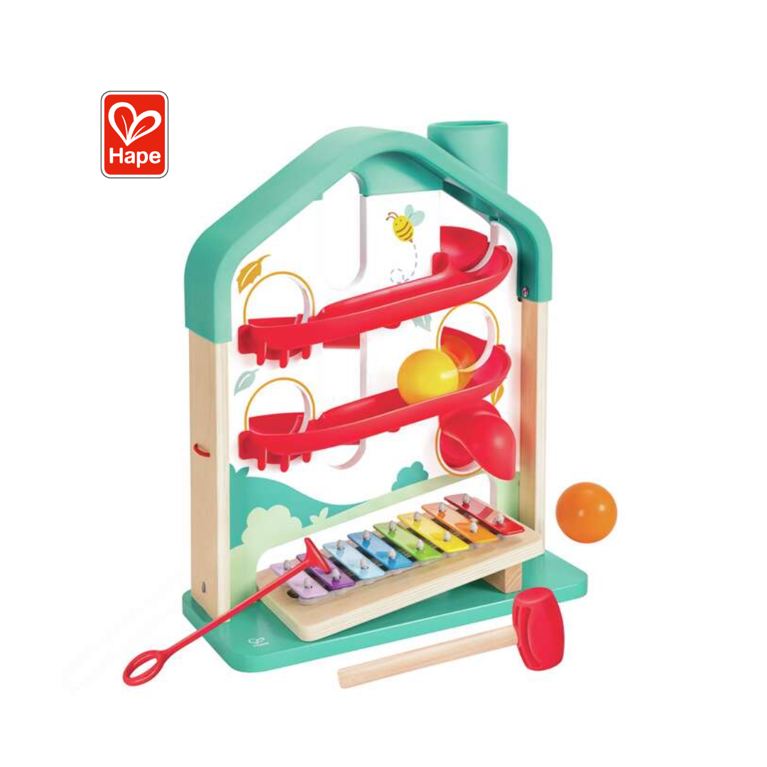 Hape Melody Mansion Ball Run (12m+) – Babyland SS2 Malaysia