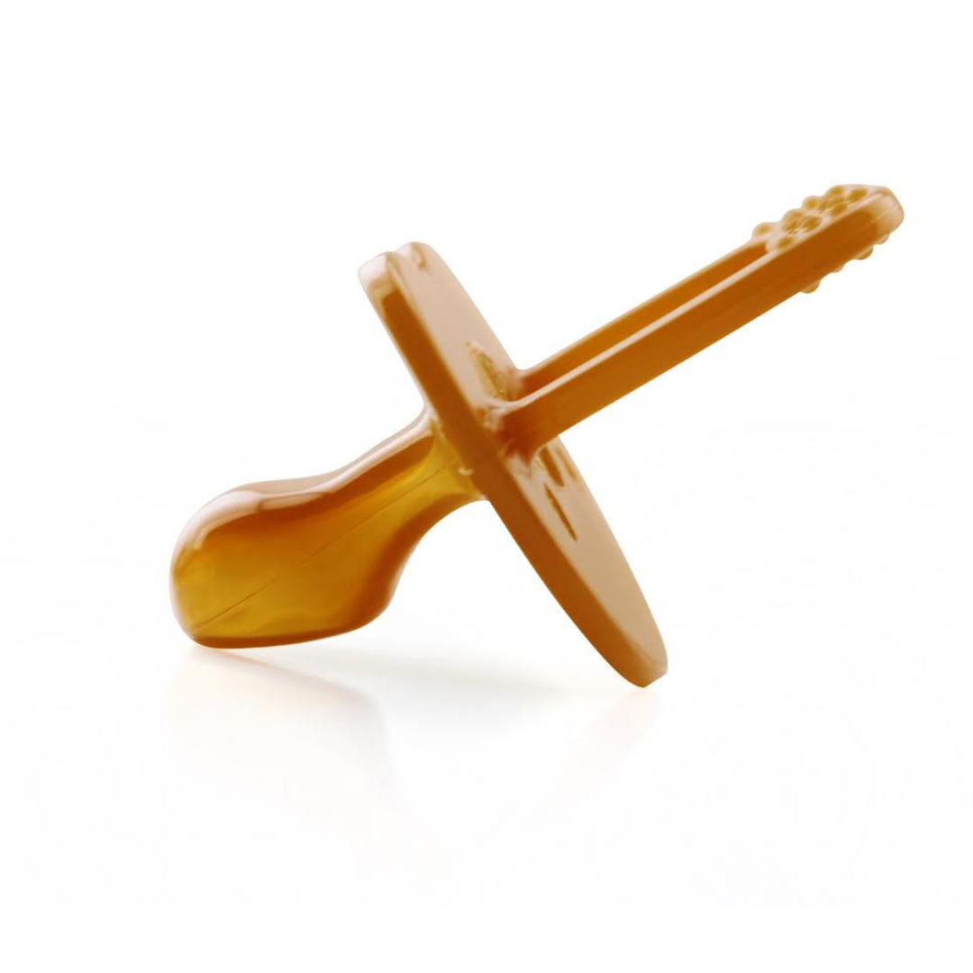 Haakaa Silicone Dummy Pacifier - Amber (3 months+) – Babyland SS2 Malaysia