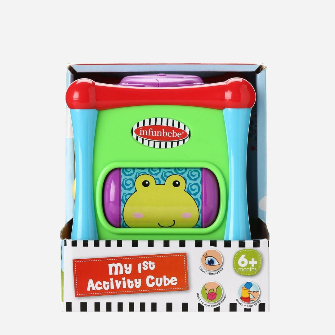 Infunbebe My 1st Activity Cube (6m+) – Babyland SS2 Malaysia
