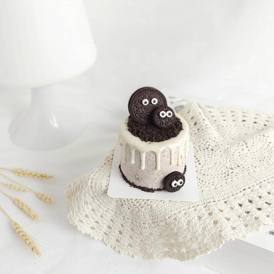 [PRE-ORDER] Yippii Mini Character Design Cake 3 Inch - Oreo Monster ...