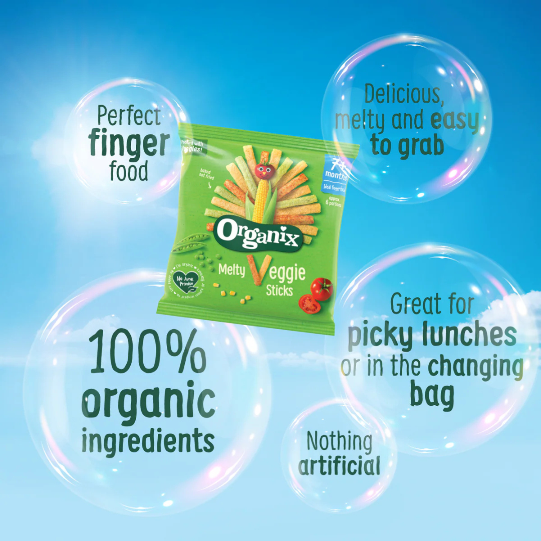 Organix Melty Puffs 15g/20g – Babyland SS2 Malaysia