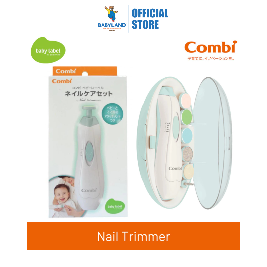 Combi Baby Label Nail Trimmer (Label Ice Mint) | Applicable Age: Newbo ...