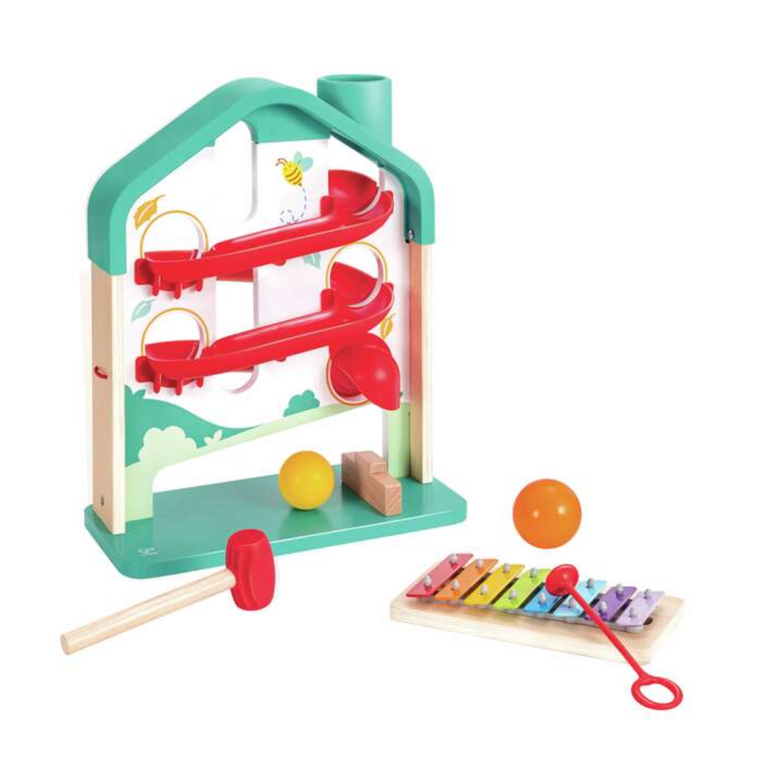 Hape Melody Mansion Ball Run (12m+) – Babyland SS2 Malaysia