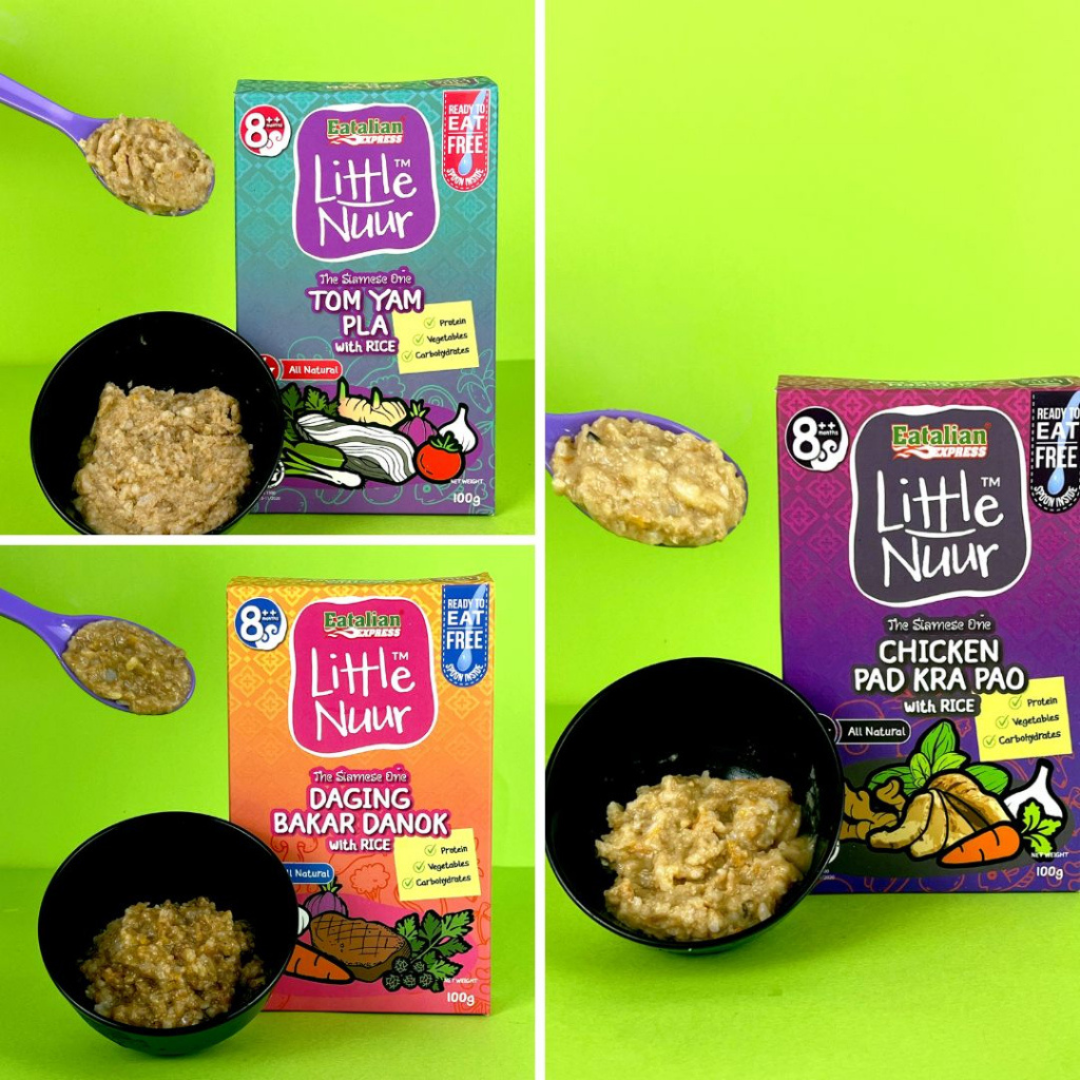 Eatalian Express Little Nuur Baby Food Stage 2 (8m+) | Makanan Bayi Be ...