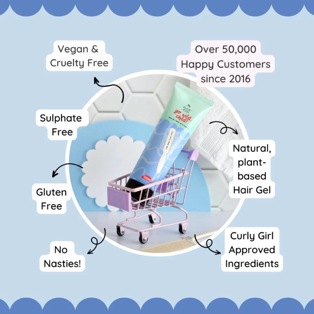 No Nasties Kids Natural Plant Based Hair Gel (125ml) – Babyland SS2 ...
