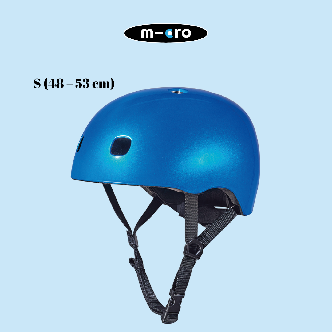Micro PC Helmet Dark Blue Metallic (S) – Babyland SS2 Malaysia