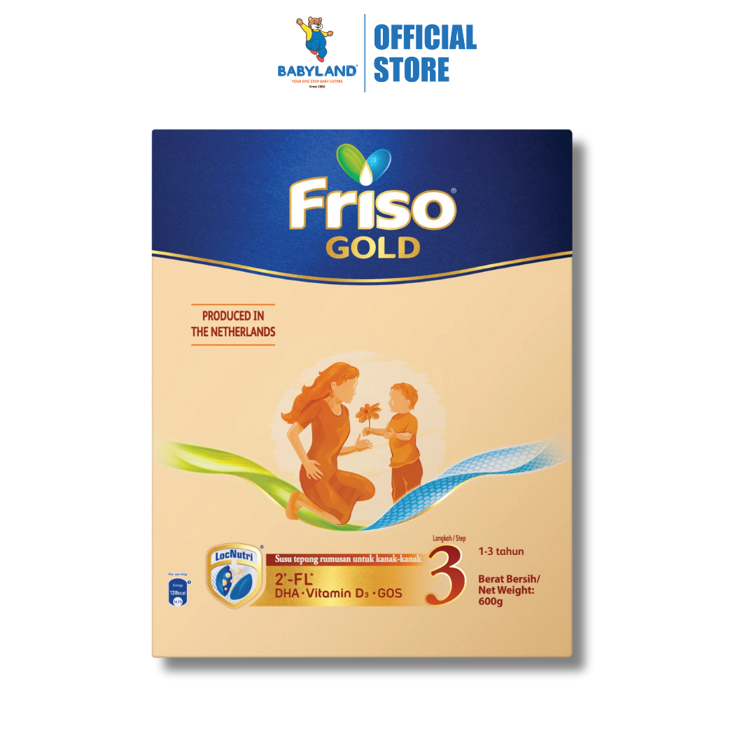 Friso Gold Step 3 Milk Formula 600g (1-3yrs) [Exp 10 Nov 2026 &/ Later ...