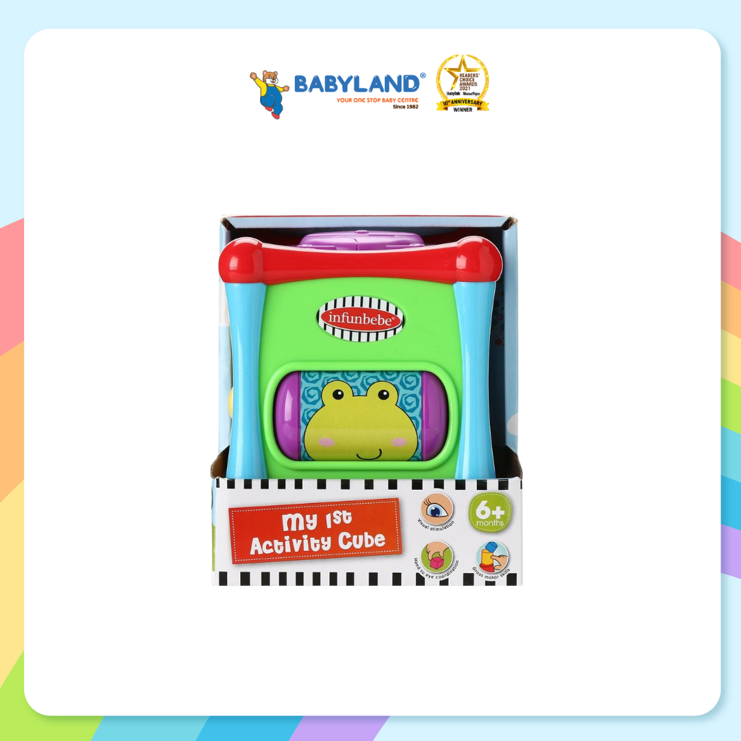 Infunbebe My 1st Activity Cube (6m+) – Babyland SS2 Malaysia