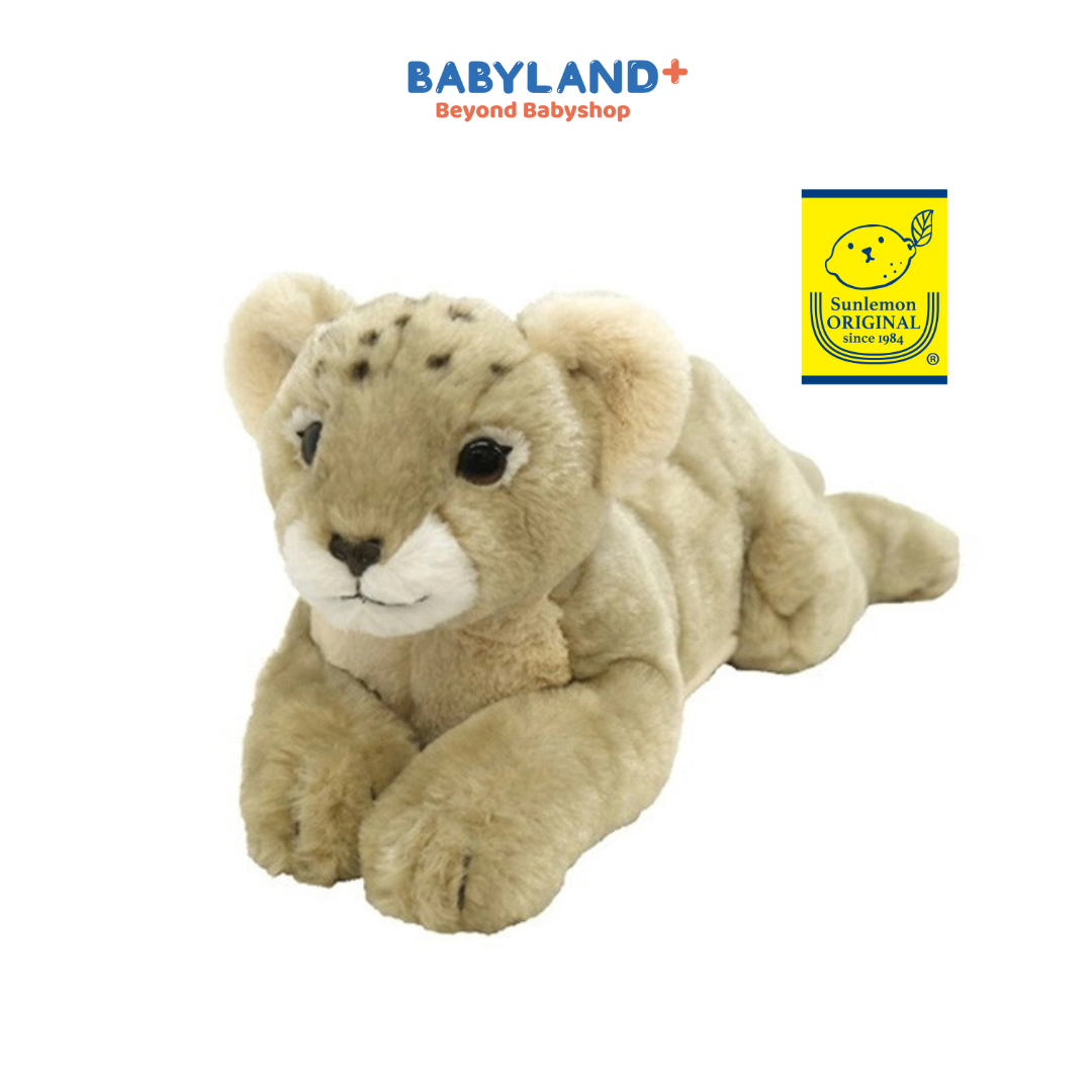 Sunlemon 8882 Lying Baby Lion Stuffed Toy – Babyland SS2 Malaysia