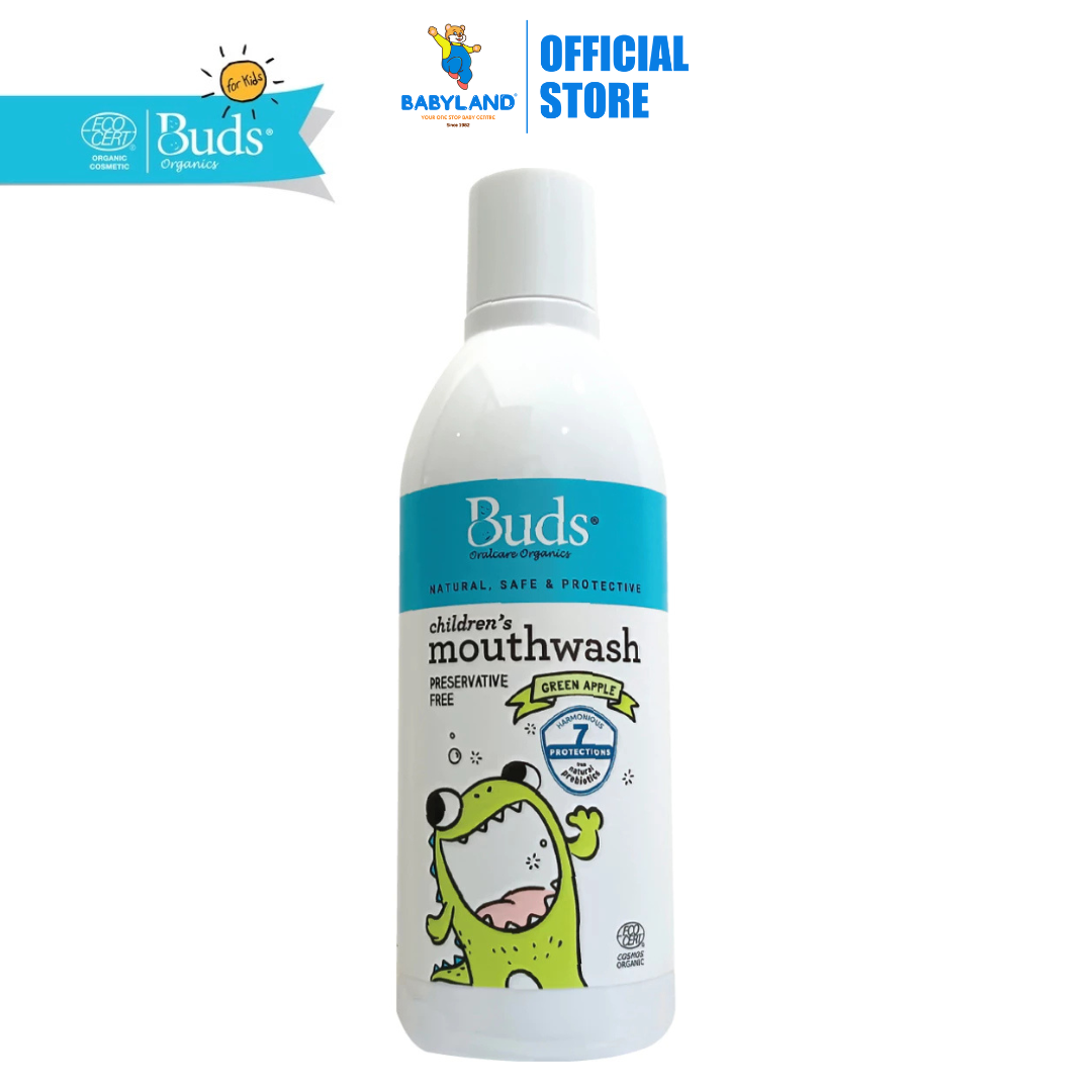 Buds BOO Green Apple Mouthwash (300ml) – Babyland SS2 Malaysia