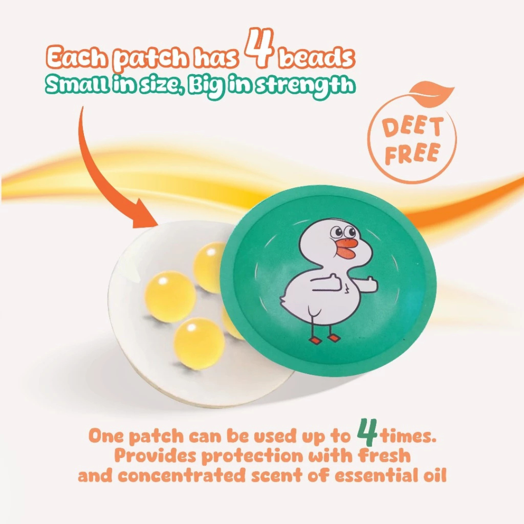 Happi Smell Mosquito Repellent Patch Lime 6'S – Babyland SS2 Malaysia