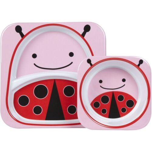 Skip Hop Zoo Melamine Set - Ladybug – Babyland SS2 Malaysia