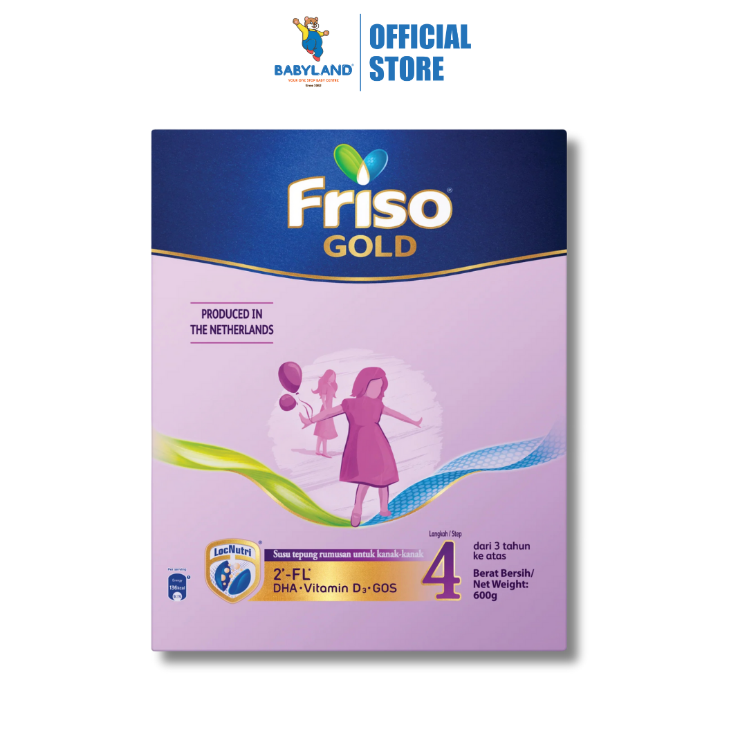 Friso Gold Step 4 Milk Formula 600g (3yrs+) [Exp 07 Nov 2026 &/ Later ...