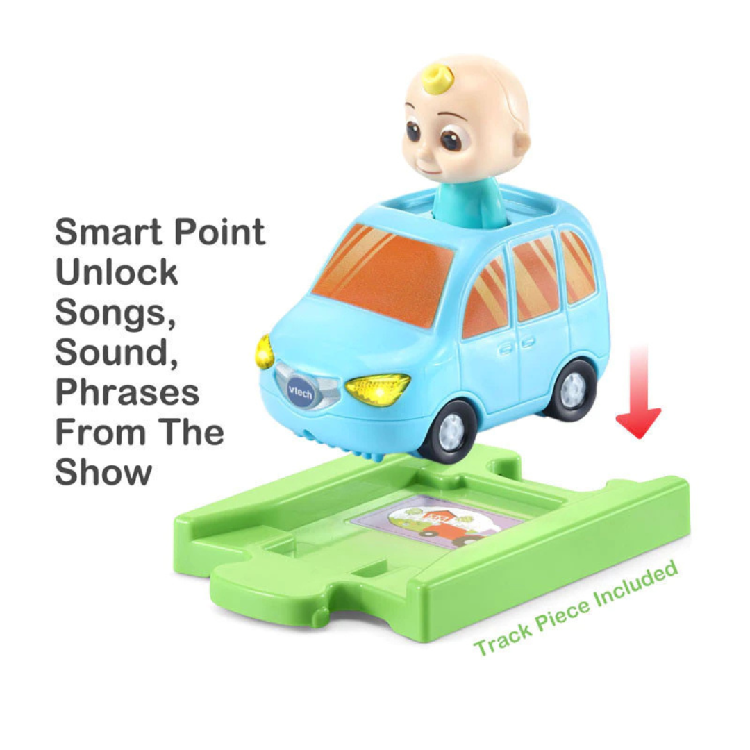 Vtech 558203 Cocomelon Toot-Toot Driver JJ Family Car & Track (1.5y ...