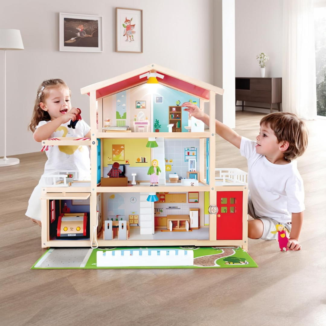 Hape Doll Family Mansion (3y+) – Babyland SS2 Malaysia