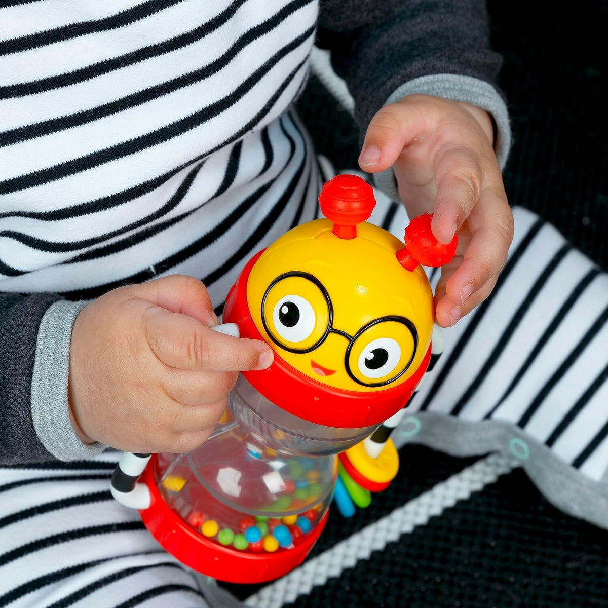Baby Einstein Cal’s Sensory Shake-Up Activity Rattle 3M+ – Babyland SS2 ...