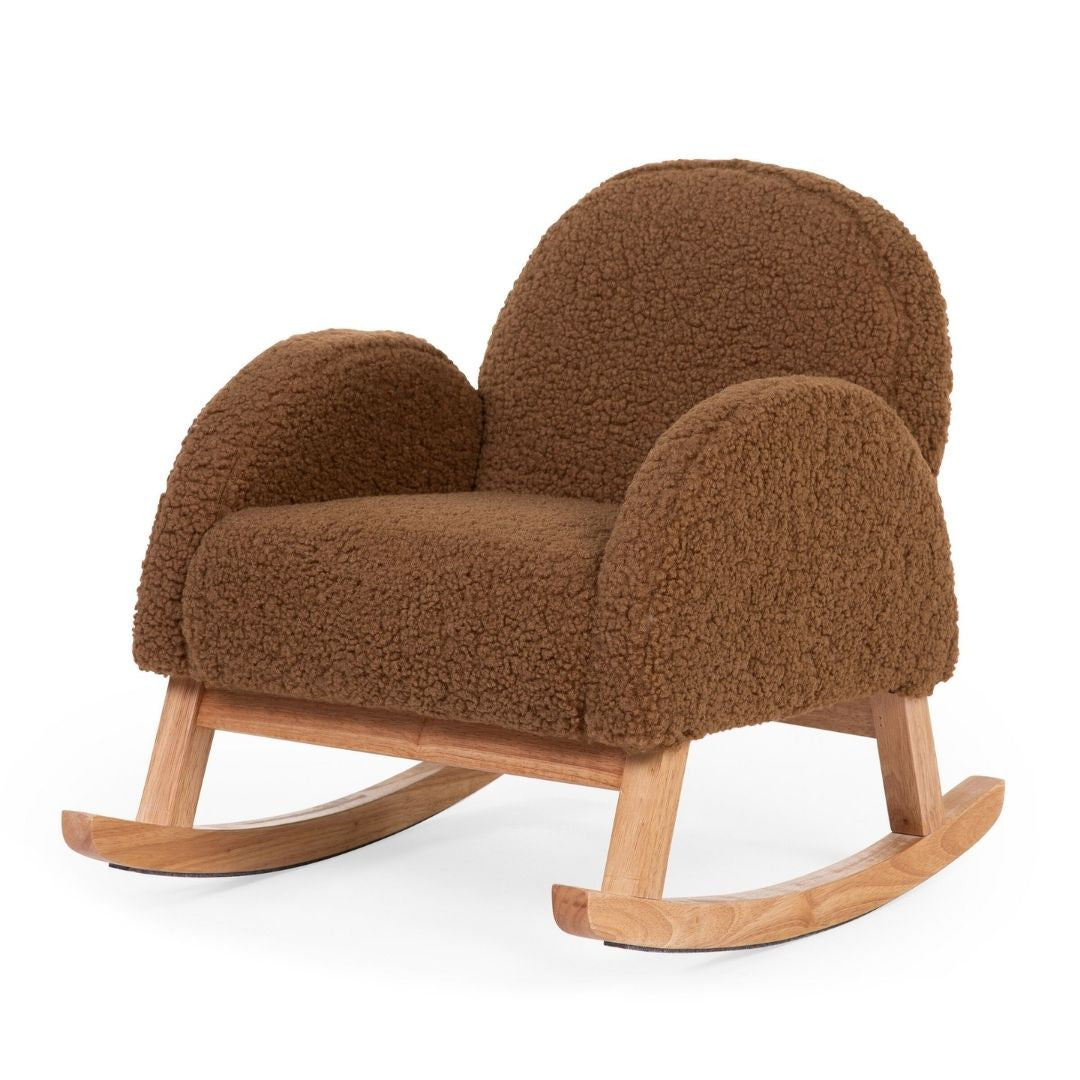 Childhome Kids Rocking Chair - Teddy Brown Natural – Babyland SS2 Malaysia