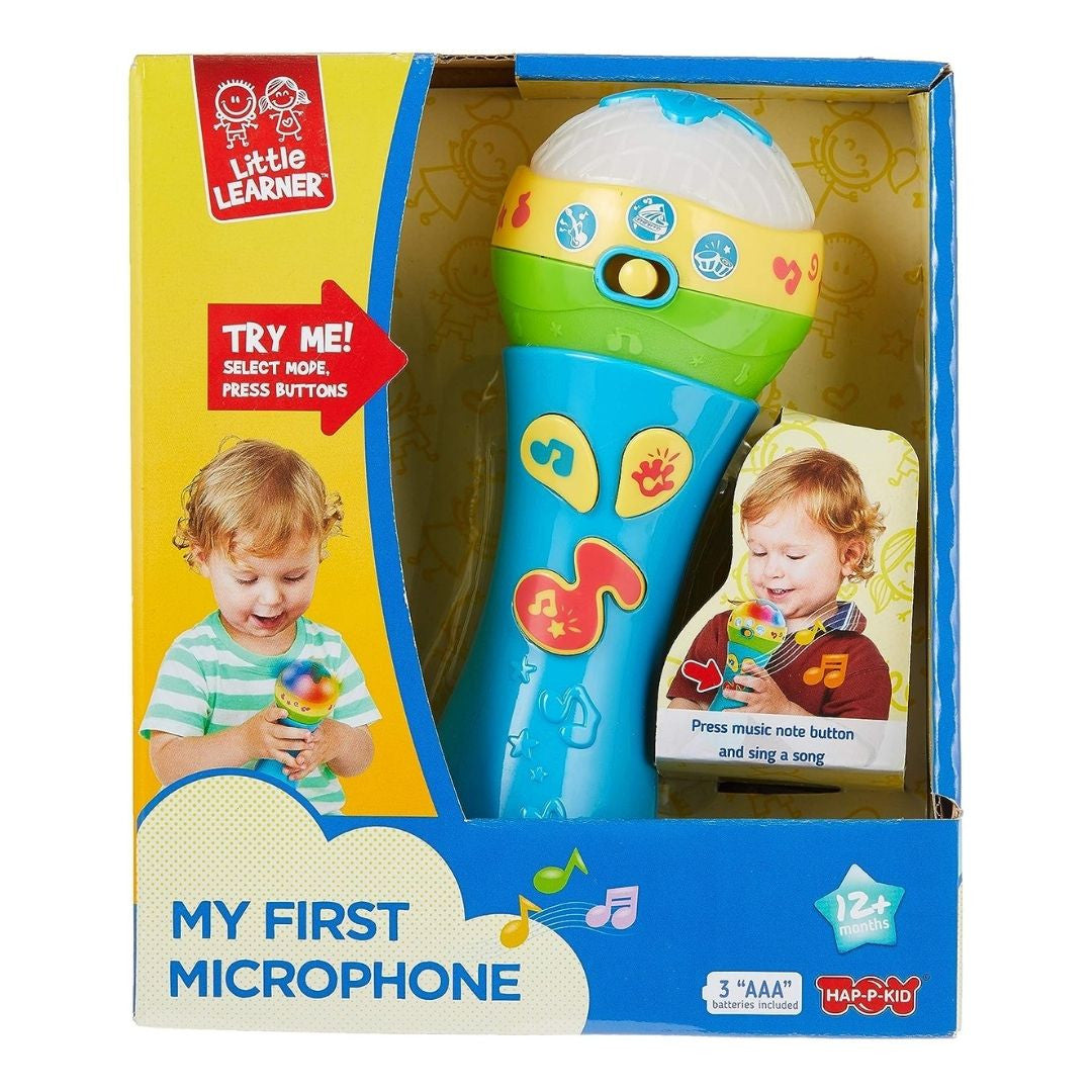 Hap-P-Kid Little Learner My First Microphone (12m+) – Babyland SS2 Malaysia