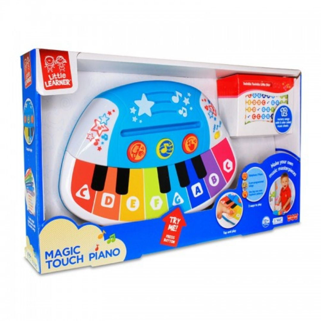 Hap-P-Kid Little Learner Magic Touch Piano (12m+) – Babyland SS2 Malaysia