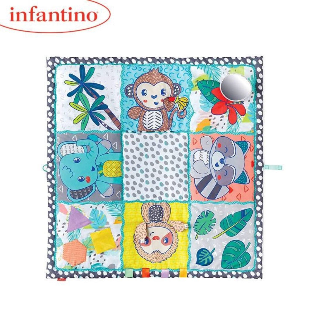 Infantino Giant Sensory Discovery Mat W/Handle – Babyland SS2 Malaysia