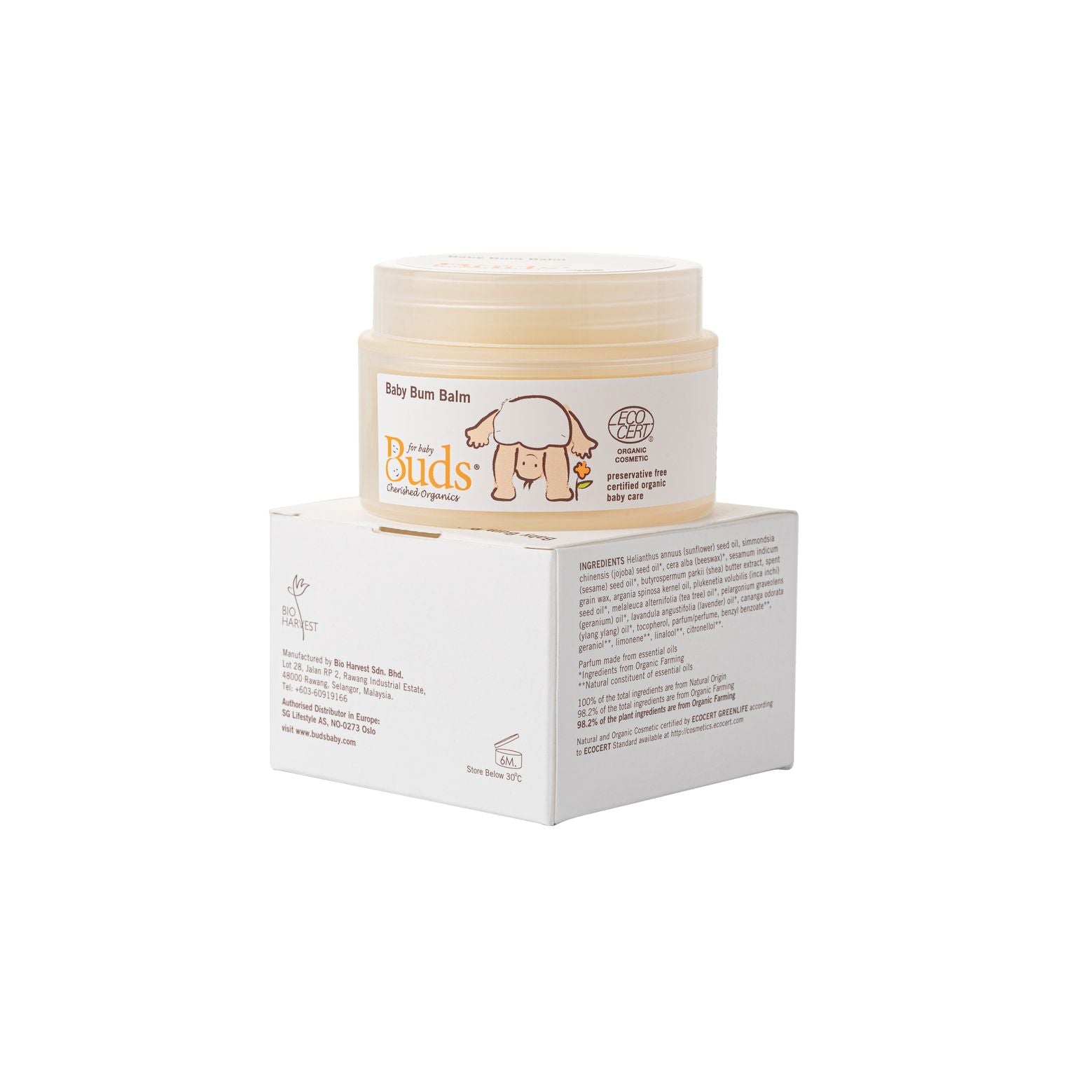 Buds Baby Bum Balm 50ml – Babyland SS2 Malaysia