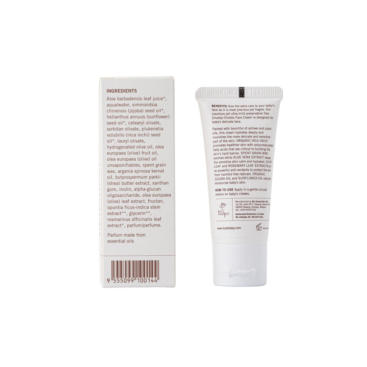 Buds Chubby Chubbs Face Cream 30ml – Babyland SS2 Malaysia