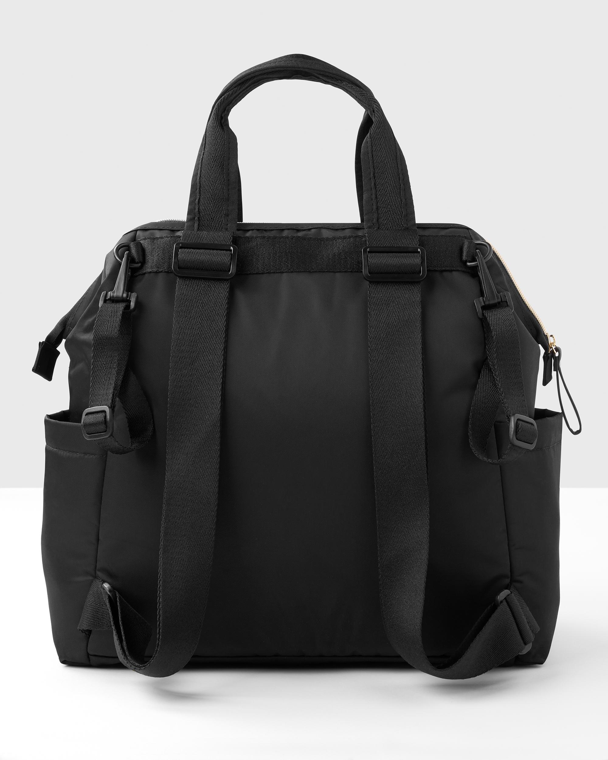 Skip Hop Main Frame Wide Open Diaper Backpack Black – Babyland SS2 Malaysia